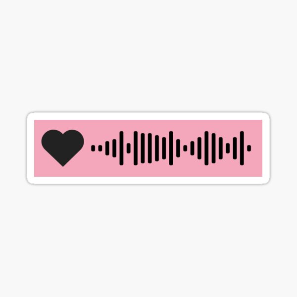 "Blackpink Pink Venom Spotify Code" Sticker for Sale by Tigertopaz ...