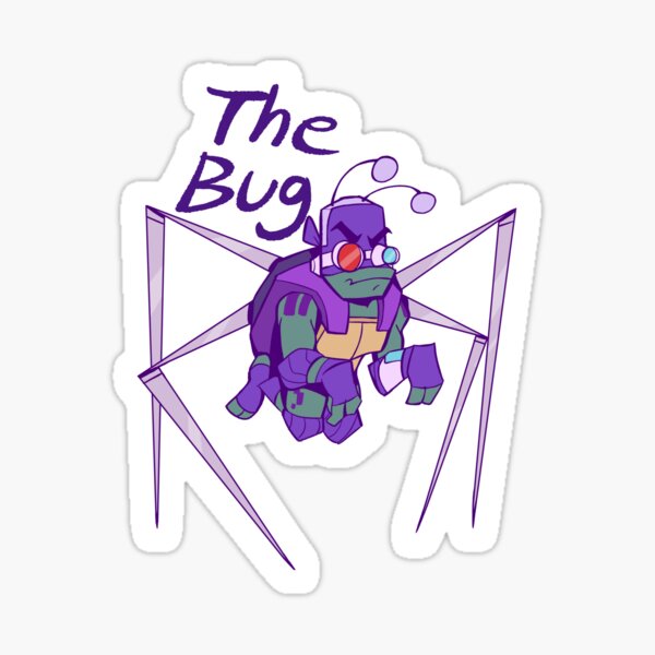 "The Bug" Sticker for Sale by EllieTubbyArt | Redbubble