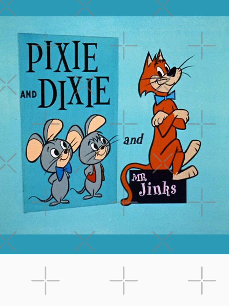 "Pixie & Dixie" T-shirt for Sale by AmericanPoison | Redbubble | pixie ...