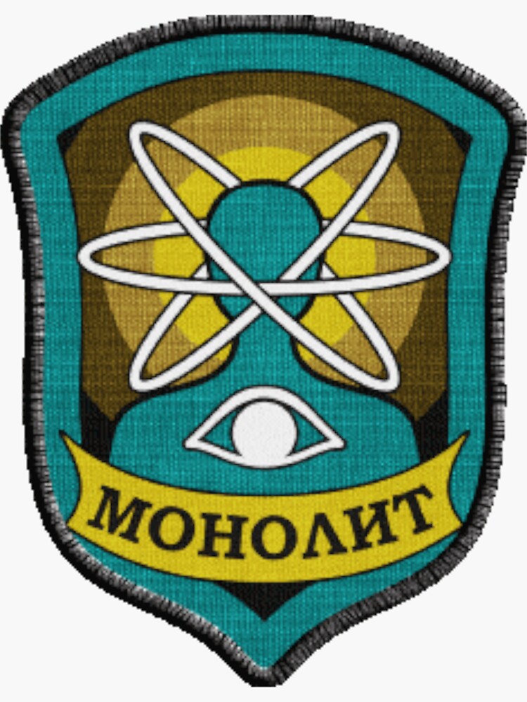 "S.T.A.L.K.E.R. Monolith Patch - Monolith Faction Symbol" Sticker for ...