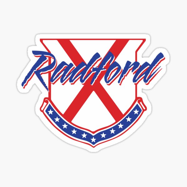 "Radford Old Row Crest" Sticker for Sale by dingdesigns | Redbubble