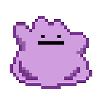 "Ditto Sprite" Sticker for Sale by mmswartz | Redbubble