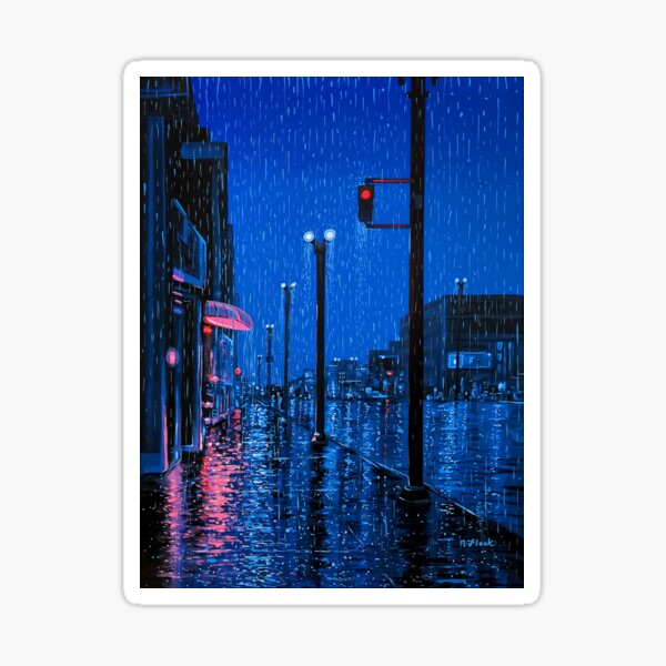 "After Hours" Sticker for Sale by flooko | Redbubble