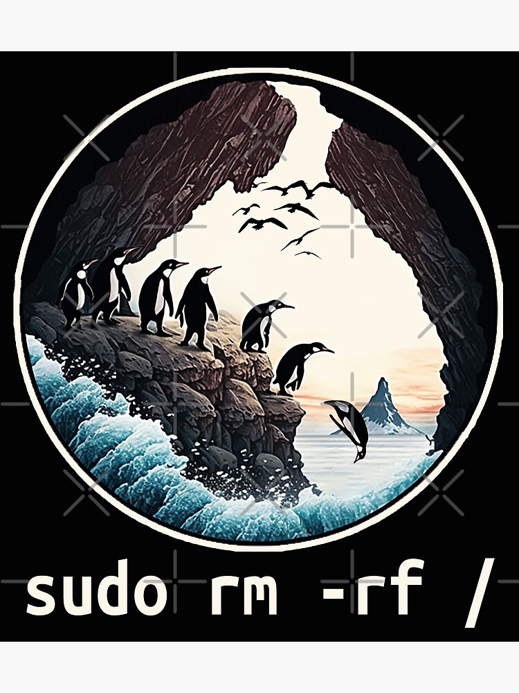 "Sudo RM RF" Poster for Sale by frigamribe88 | Redbubble