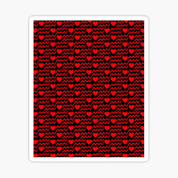 "Red Heart art Design" Sticker for Sale by fun-times-store | Redbubble