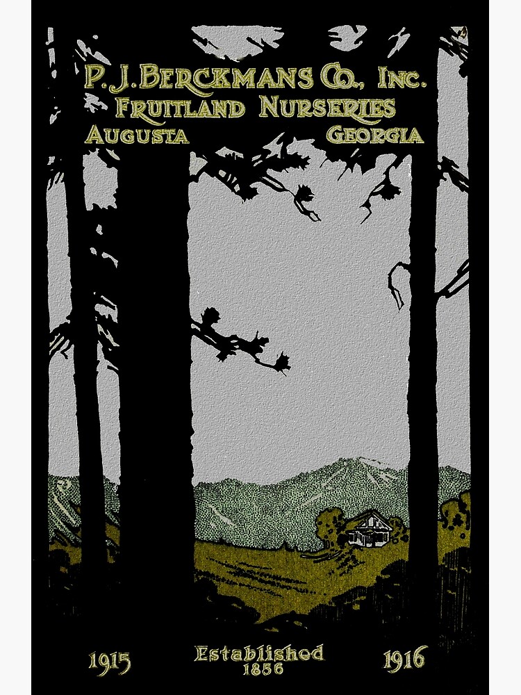 "Berckmans Place Augusta GA Masters Golf Site 1916" Photographic Print ...