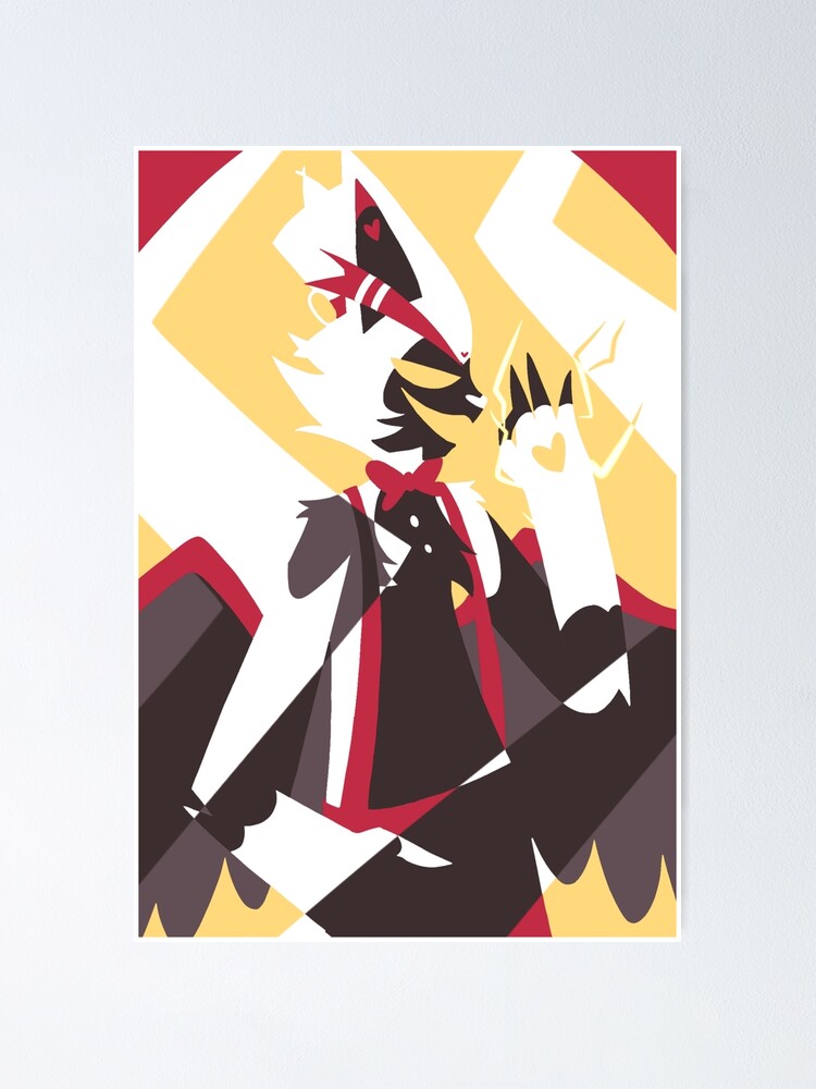 "Husk Hazbin Hotel Lineless Poster" Poster for Sale by goatgoesmbe ...