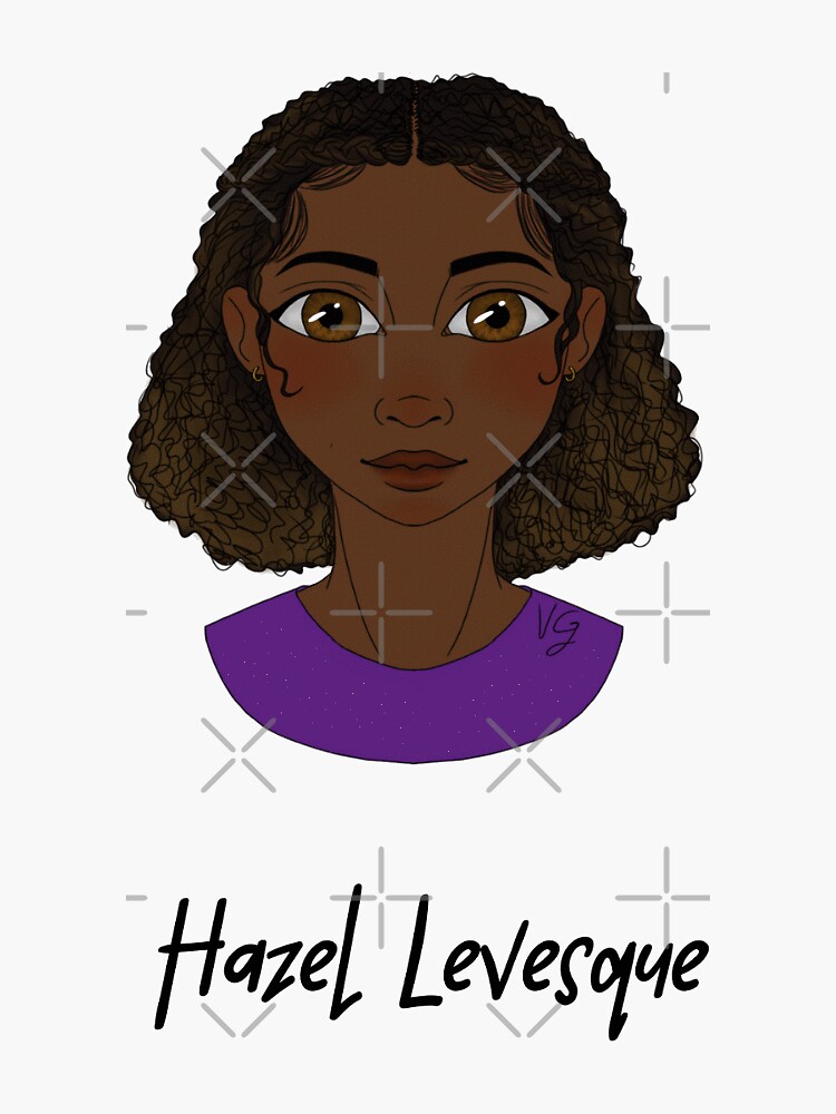 "Hazel Levesque" Sticker for Sale by RiordanverseG | Redbubble