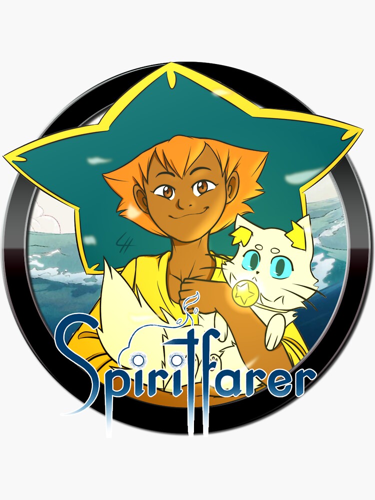 "Spiritfarer - Stella and Daffodil Being Cute" Sticker for Sale by ...