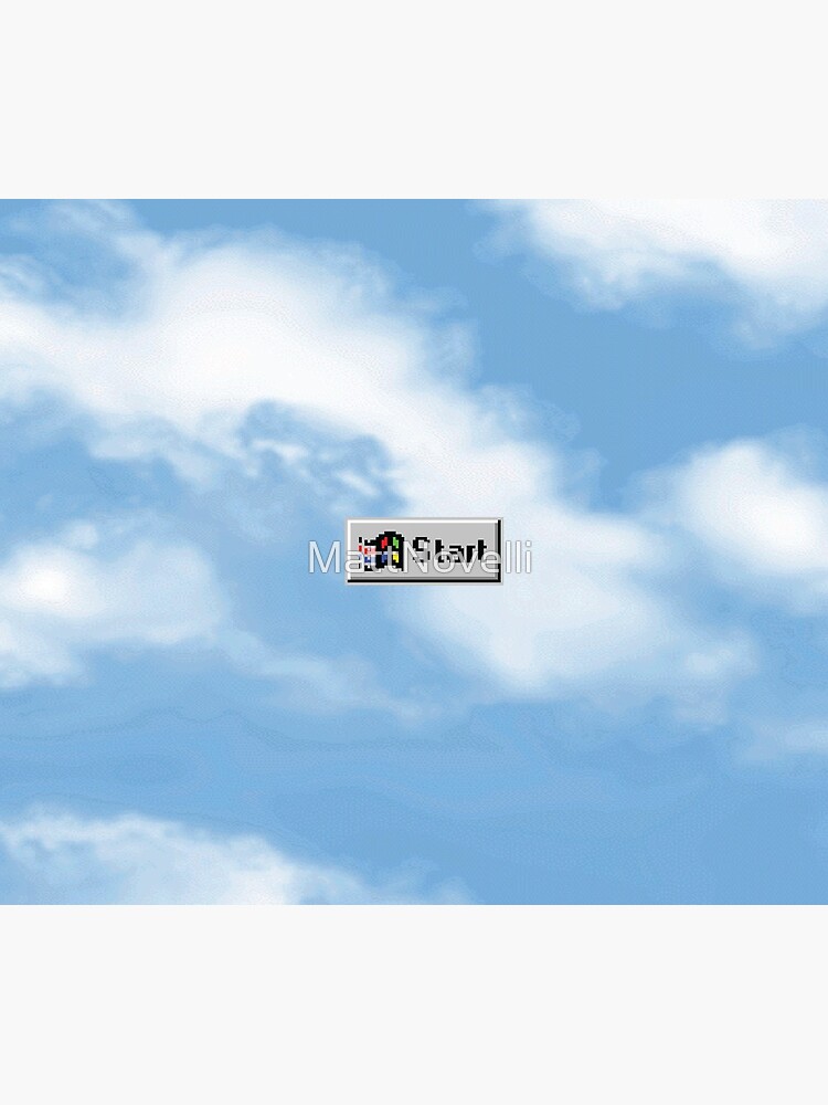 "Windows 95 / 98 Start Button on Classic Sky" Travel Coffee Mug for ...