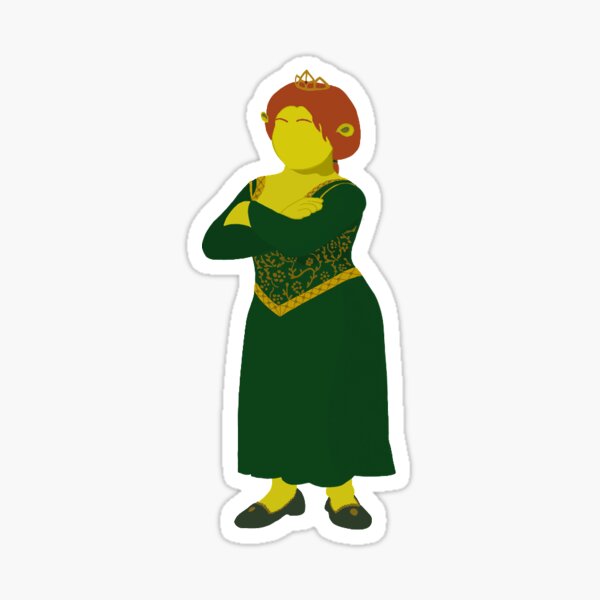 "Princess Fiona" Sticker for Sale by suresam | Redbubble