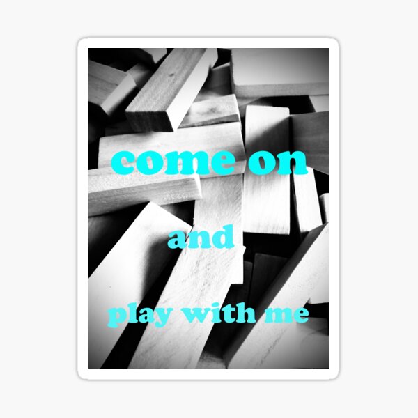 "abstract art - come on and play with me" Sticker for Sale by AUEROCHSE ...