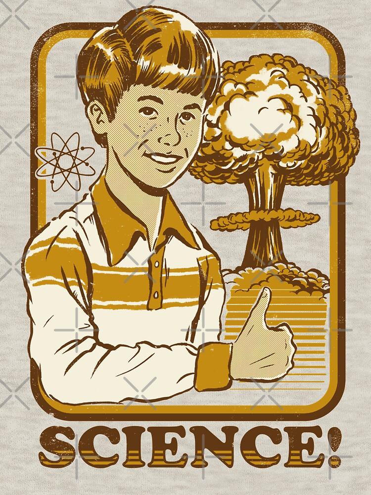 "Science!" Essential T-Shirt for Sale by stevenrhodes | Redbubble