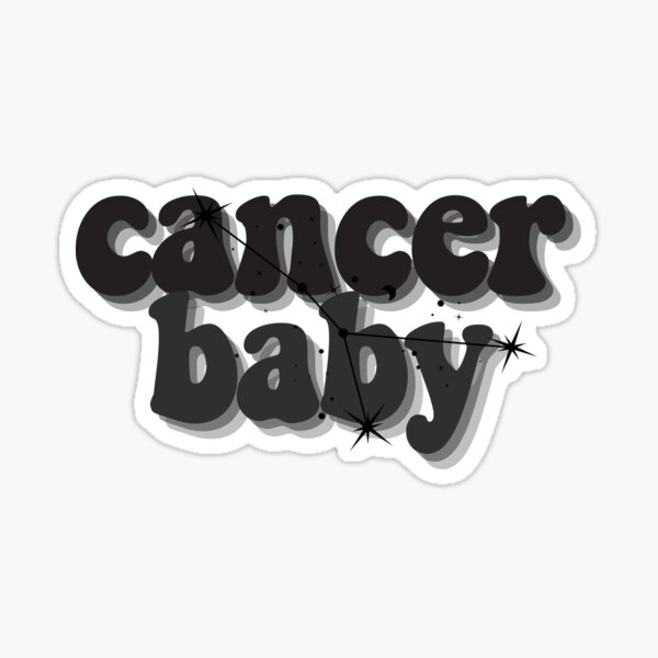 "Cancer baby zodiac sign for cancer babies tshirt sticker" Sticker for ...