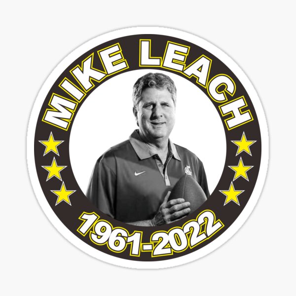 "Coach Mike Leach" Sticker for Sale by Dimaswidodo | Redbubble