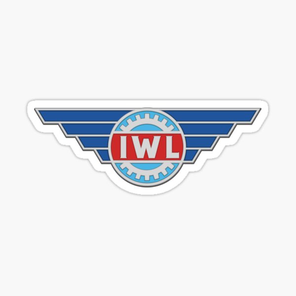 "IWL Roller Logo (Silver)" Sticker for Sale by GetThatCar | Redbubble
