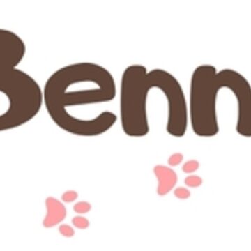 "Benny" Sticker for Sale by irenhr | Redbubble