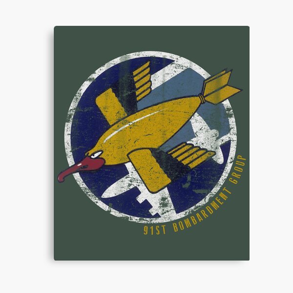 "91st Bombardment Group B-17 Bomber WWII Airplane Insignia -Vintage ...