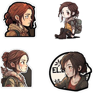"Ellie stickers" Sticker for Sale by MystiS | Redbubble