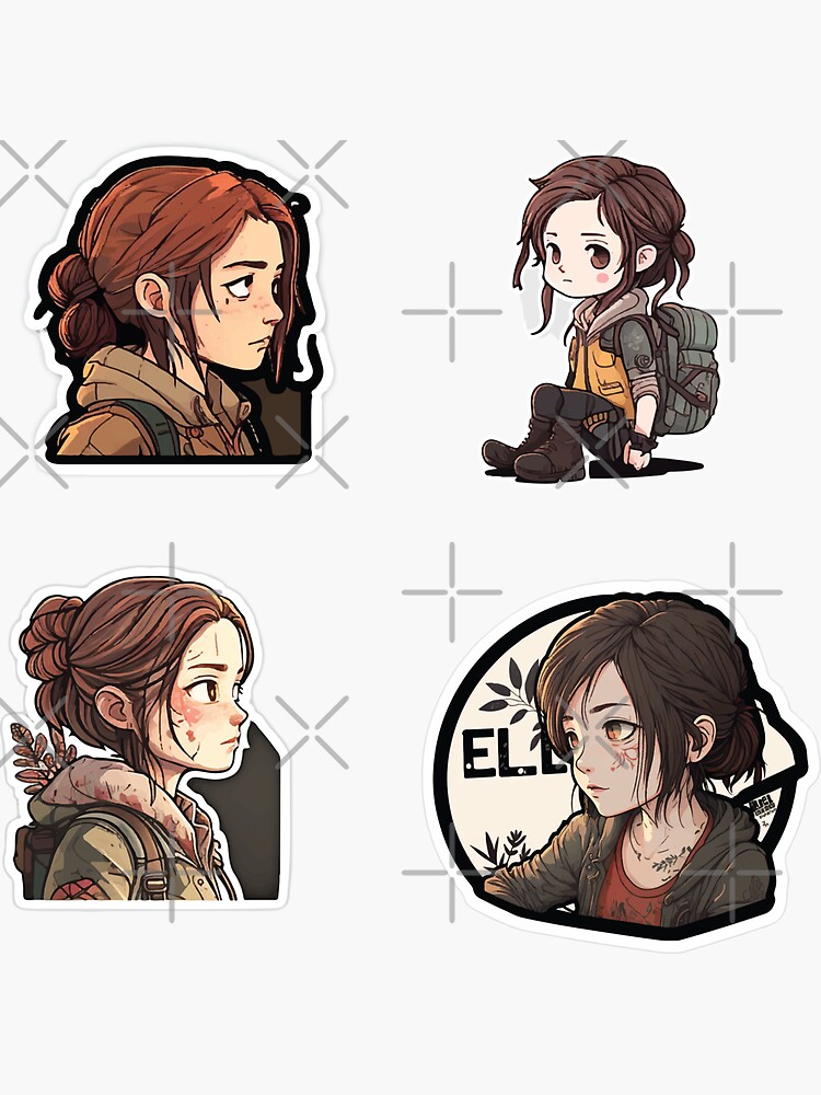 "Ellie stickers" Sticker for Sale by MystiS | Redbubble