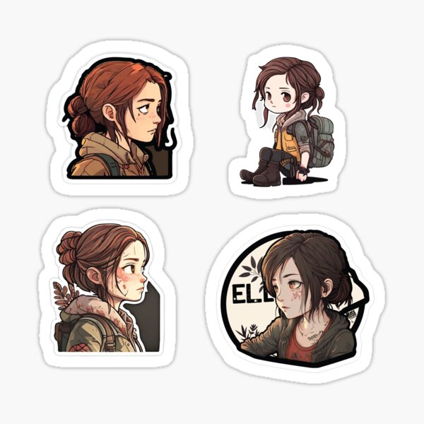 "Ellie stickers" Sticker for Sale by MystiS | Redbubble