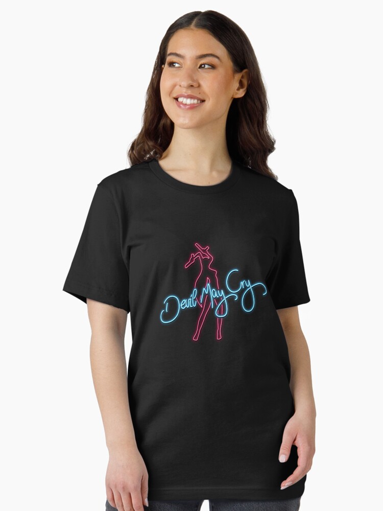 "DevilMayCry neon" Essential T-Shirt for Sale by amazart | Redbubble