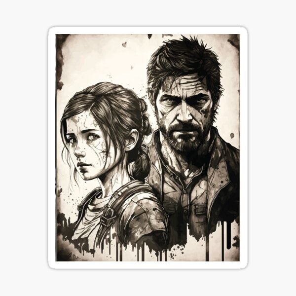 "Ellie" Sticker for Sale by MystiS | Redbubble