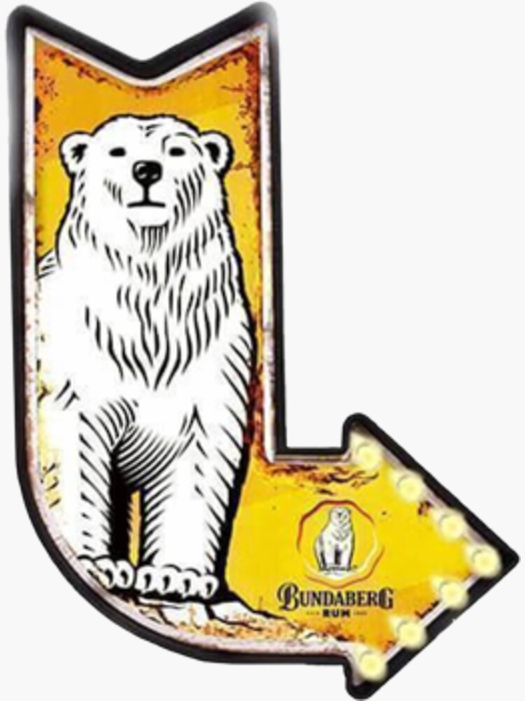 "Classic Bundaberg Rum Logo1 " Sticker for Sale by RephenKing | Redbubble