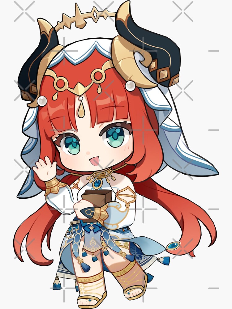 "Genshin Impact | Nilou Cute" Sticker for Sale by soijedml | Redbubble