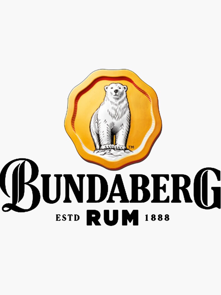 "Exquisite Bundaberg Rum Design " Sticker for Sale by Funnylovely ...