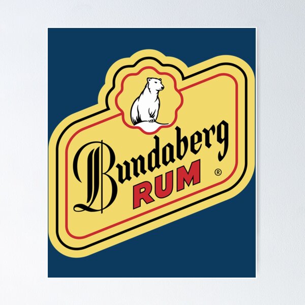 "Official Merchandise of bundaberg rum logo " Poster for Sale by ...