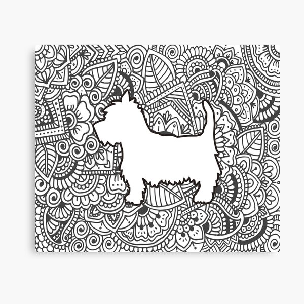 West Highland Terrier Wall Art | Redbubble