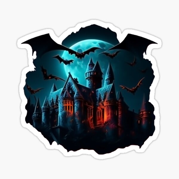 "Bran Castle Mystery" Sticker for Sale by DreamNebula | Redbubble