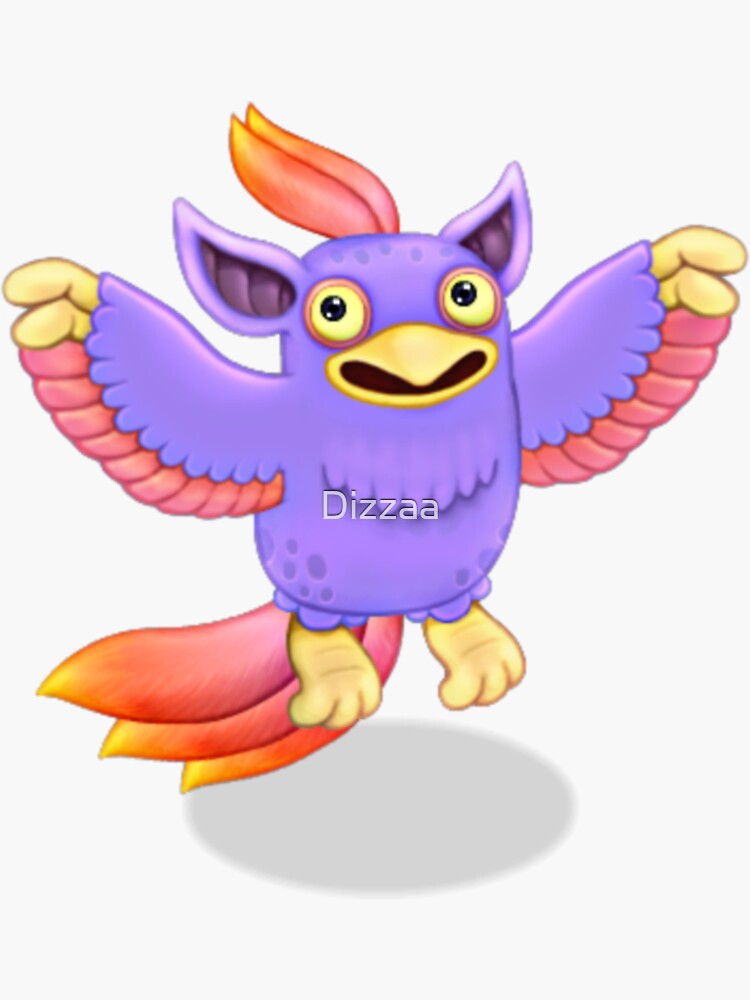 "My Singing Monsters character Tweedle" Sticker for Sale by Dizzaa ...