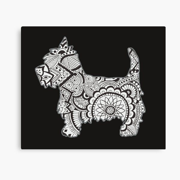 Westie Canvas Prints | Redbubble