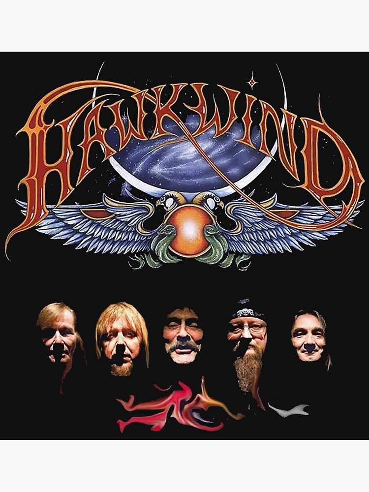 "Band Hawkwind" Sticker for Sale by cstorchig | Redbubble