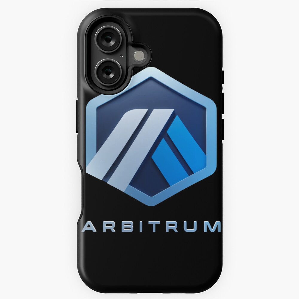 "Arbitrum logo and font with shiny details" Sticker for Sale by ColorCube1 | Redbubble