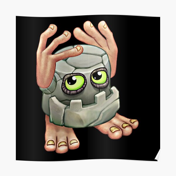 "My Singing Monsters character Noggin" Poster for Sale by Dizzaa ...