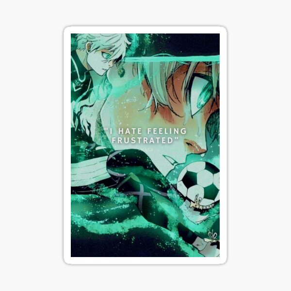"Blue Lock Nagi Seishiro " Sticker for Sale by TATAKAEE | Redbubble