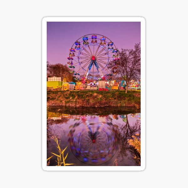 "Spinning reflection" Sticker for Sale by Cretense72 | Redbubble