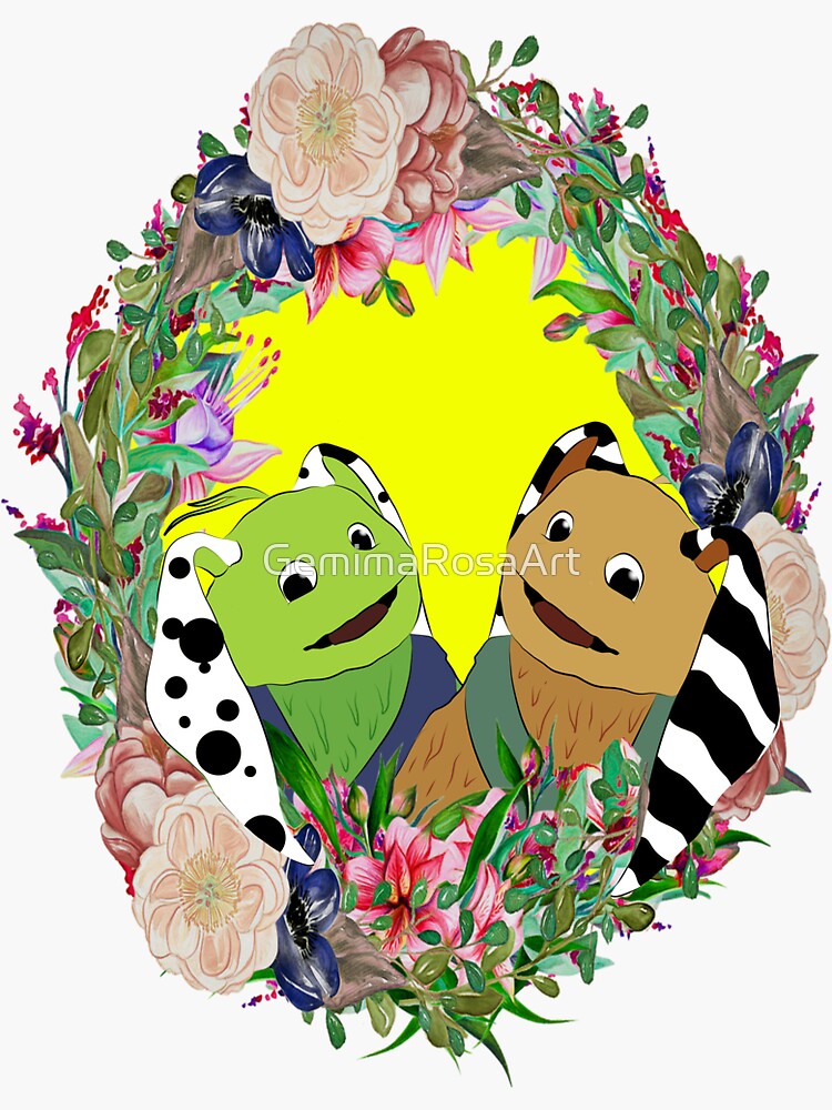 "Morbegs" Sticker for Sale by GemimaRosaArt | Redbubble