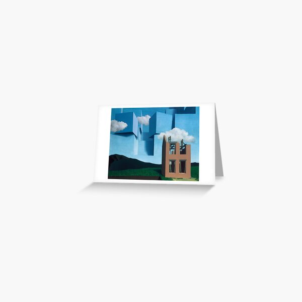 "Best art of rene magritte" Greeting Card for Sale by Samrachop | Redbubble