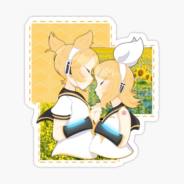 "Mirrored" Sticker for Sale by HaarlenDraws | Redbubble