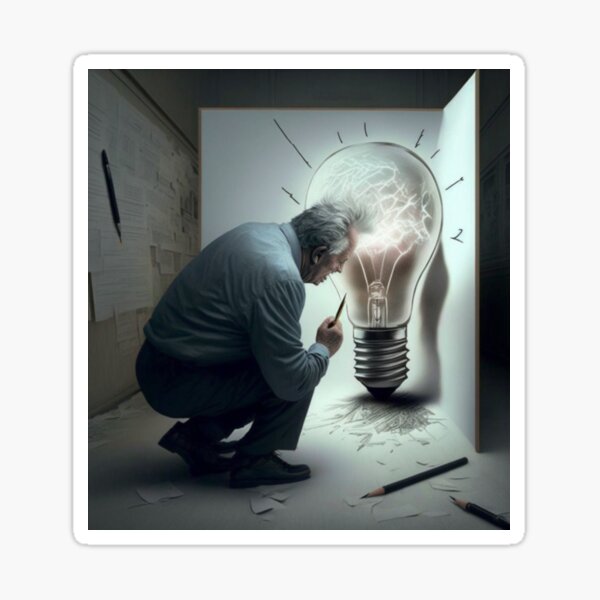 "Creativity is the fuel of entrepreneurship" Sticker for Sale by ...