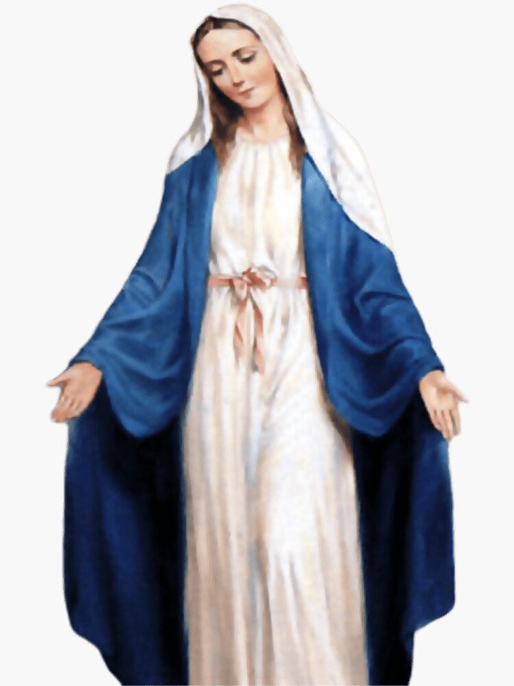 "The Virgin Mary" Sticker for Sale by Prestige313 | Redbubble