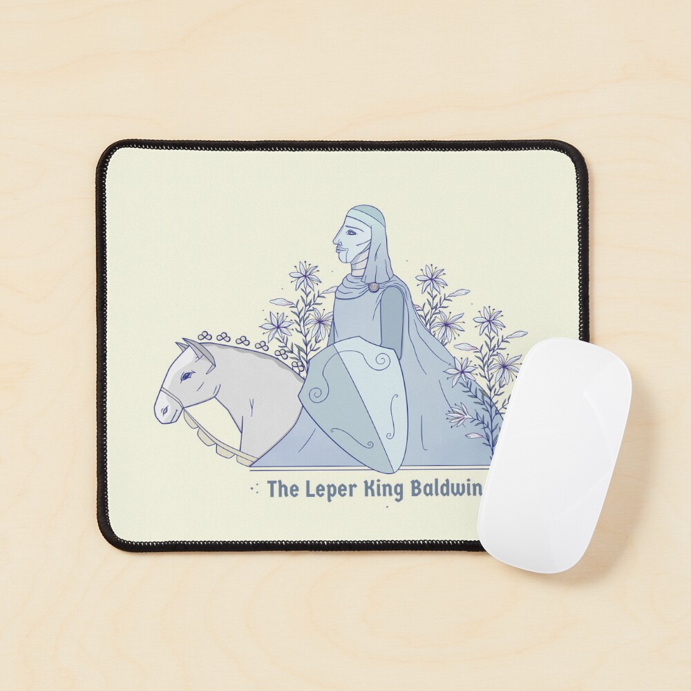 Baldwin Iv The Leper King And A Brave Knight Sticker For Sale By Ce Horvath Redbubble