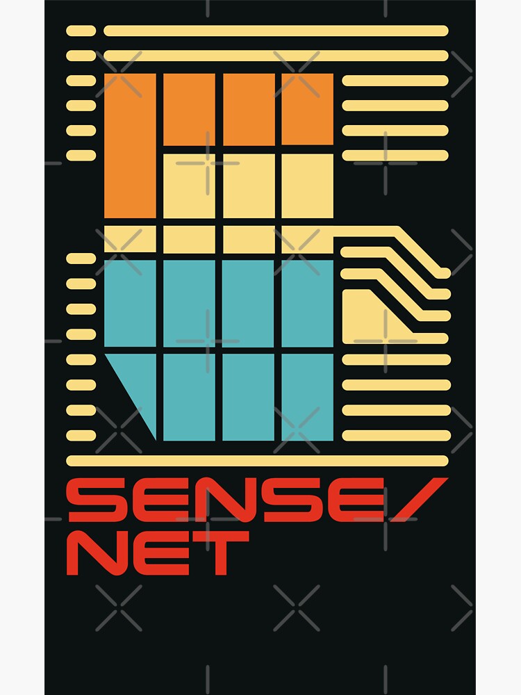 "Sense/Net Logo Version 3" Sticker for Sale by philstrahl | Redbubble