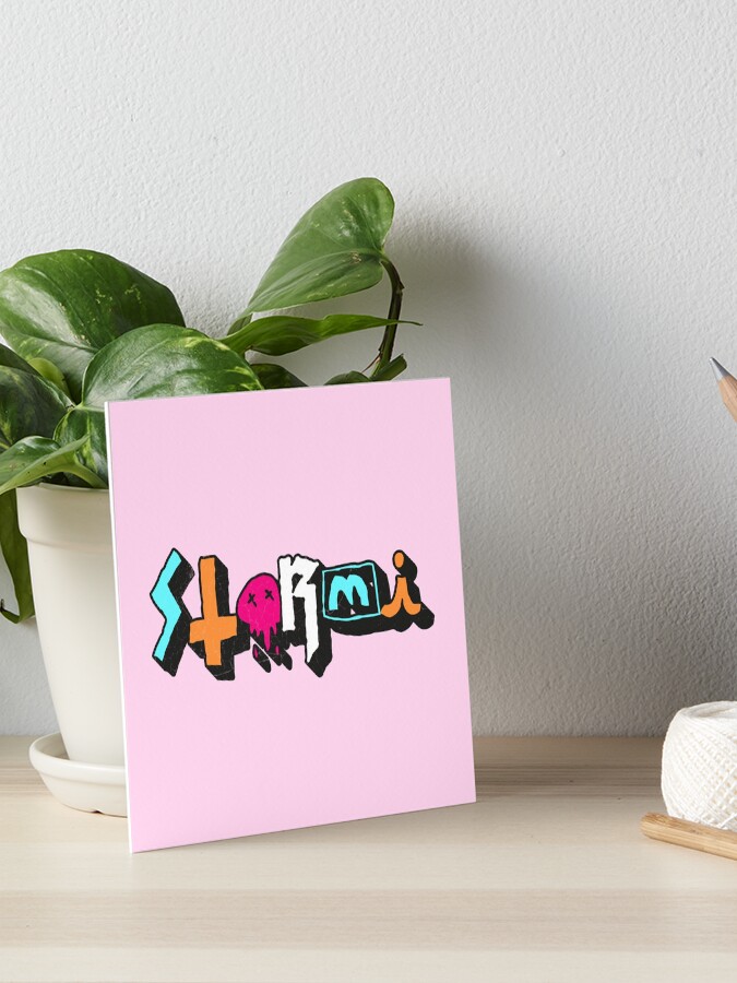 "STORMI name, My name is Stormi" Art Board Print for Sale by Danylo ...