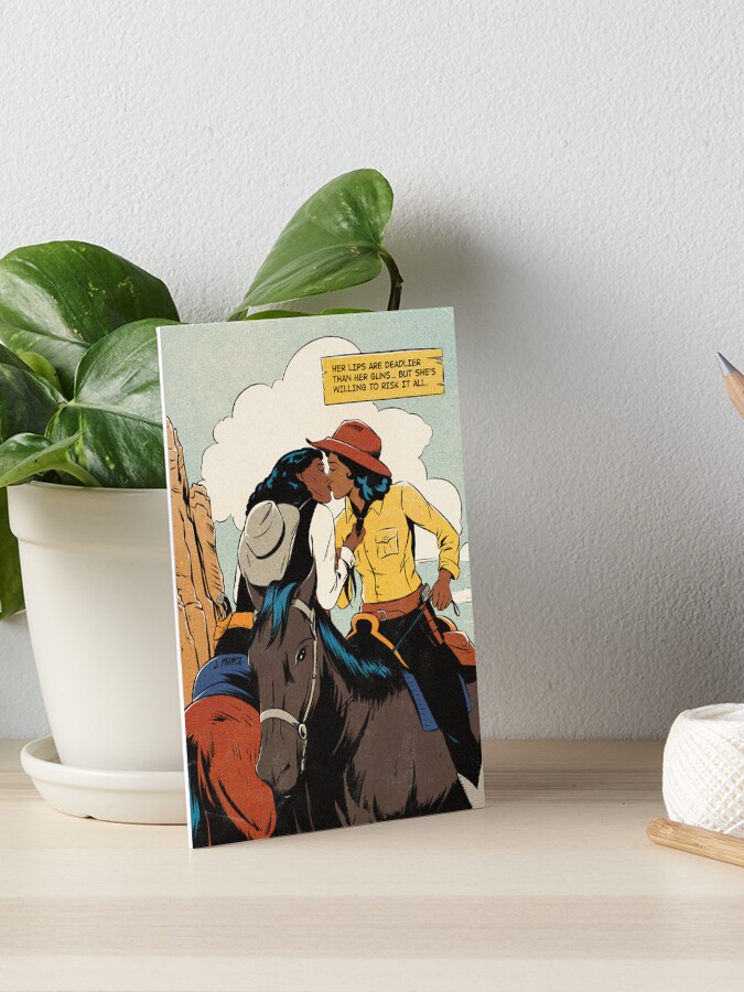 "deadly lips" Art Board Print for Sale by Jenifer Prince | Redbubble