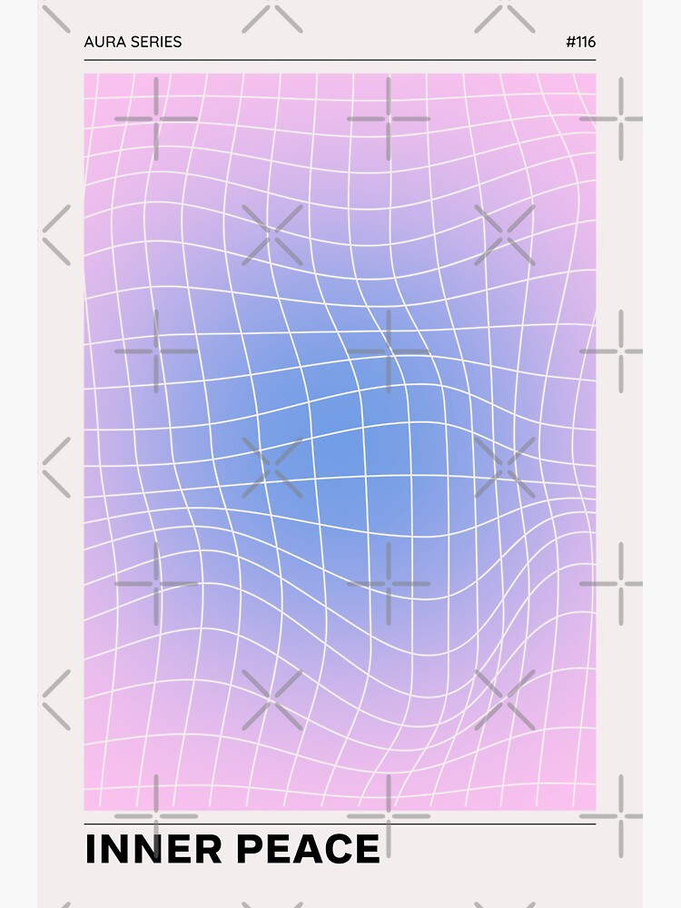 "Pink and Blue Gradient Positive Affirmation Pink Aesthetic Aura Energy ...